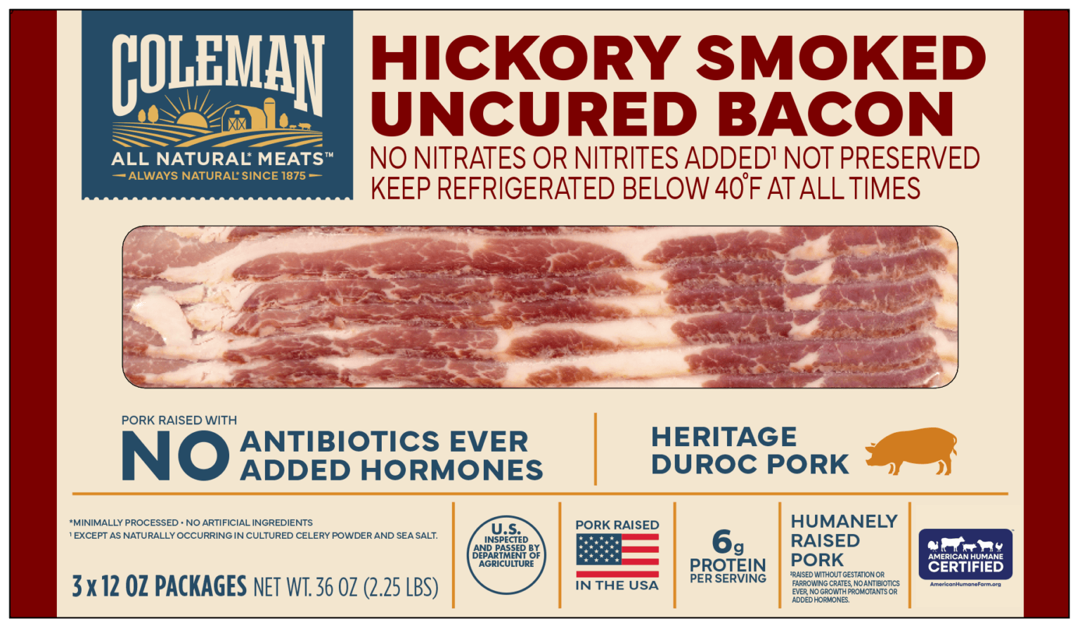 All-Natural Meat Products • Coleman All Natural Meats